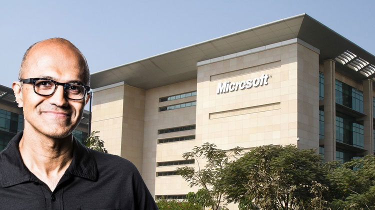 When Satya Nadella Visited Gachibowli Microsoft Campus
